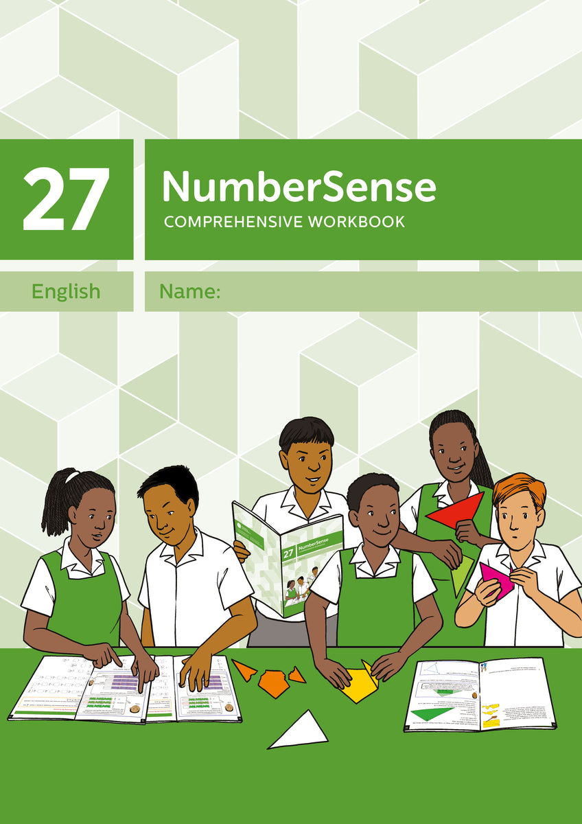 NumberSense Comprehensive Workbook 27 (Eng) – Afro School Suppliers