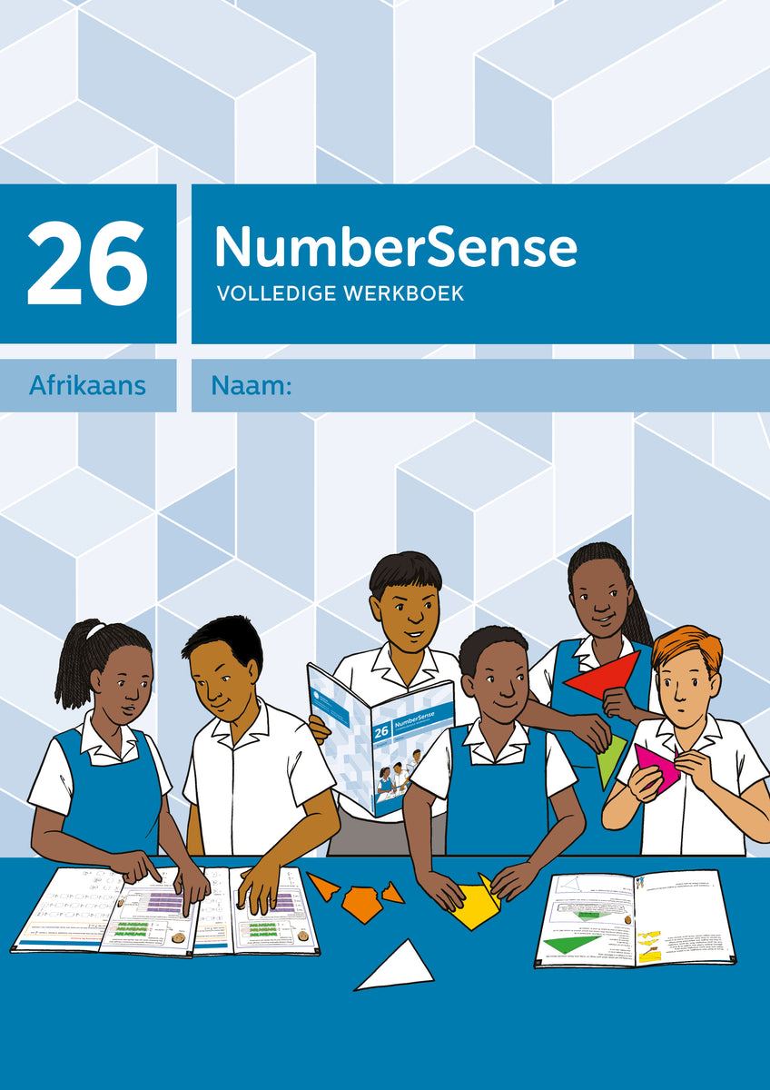 NumberSense Comprehensive Werkboek 26 (Afr) – Afro School Suppliers