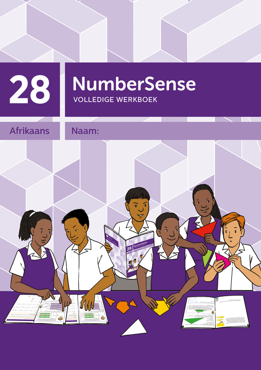 NumberSense Comprehensive Werkboek 28 (Afr) – Afro School Suppliers
